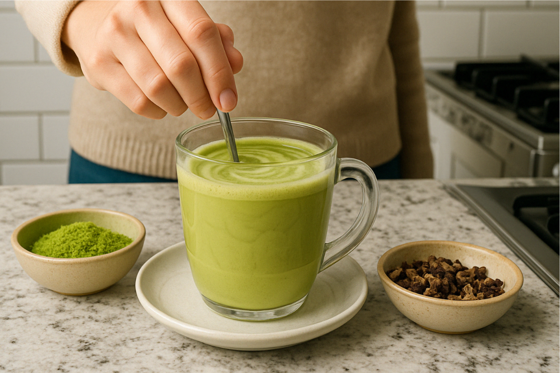 Matcha Green Tea Chai Latte Recipe | Hot & Iced – Mécène Market
